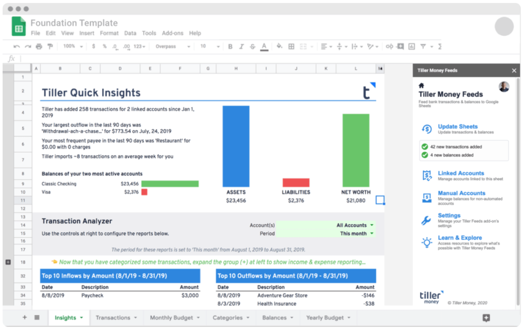 Cómo hacer un presupuesto en Google Sheets: crear una hoja de cálculo ...